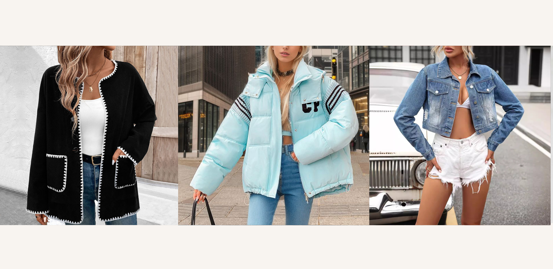 Statement Jackets & Coats Sexy for Women | Looks Elegant
